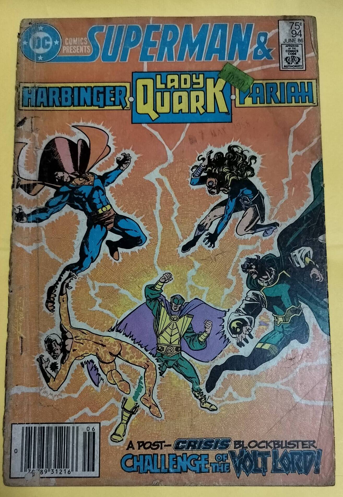 The Challenge of the Volt Lord – “Superman” – 9old